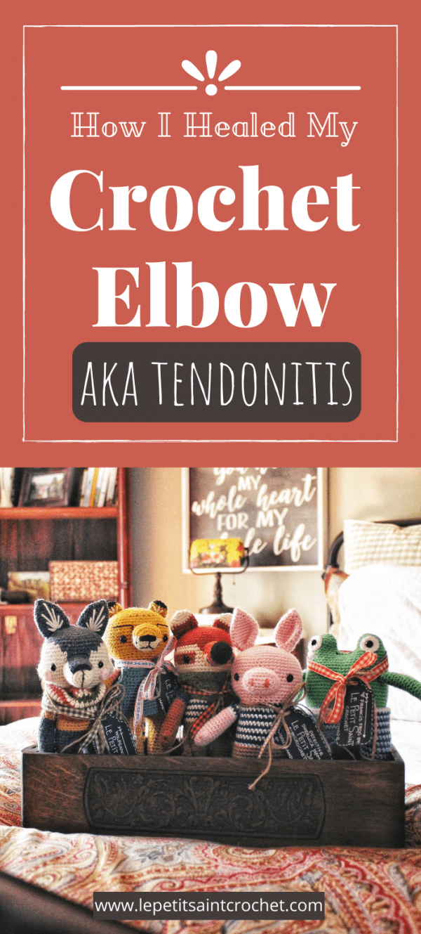 How I Healed my Crochet Elbow: AKA Tendonitis - Elise Rose Crochet