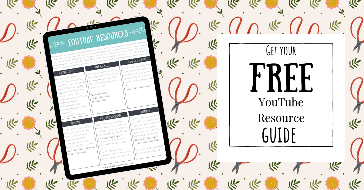 How Much Does a Small Crafting YouTube Channel Make? - Elise Rose Crochet