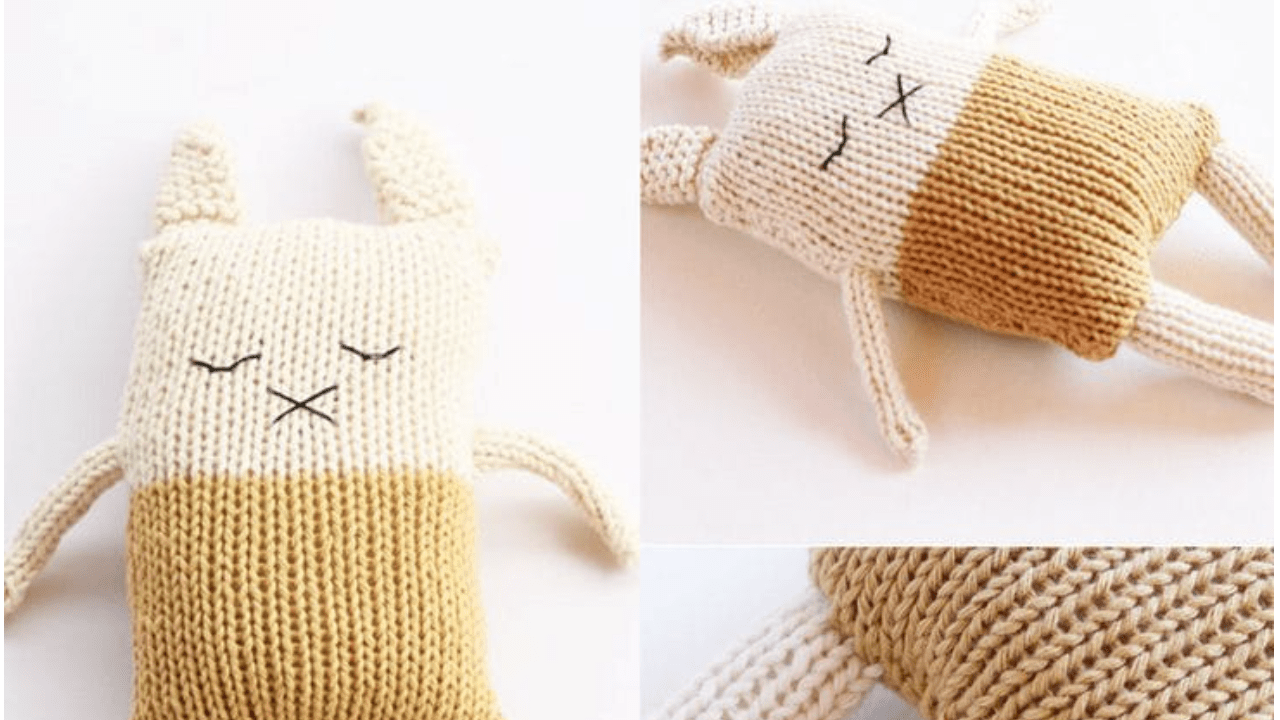 The Best Knitted Toy Patterns for Beginners - Elise Rose Crochet