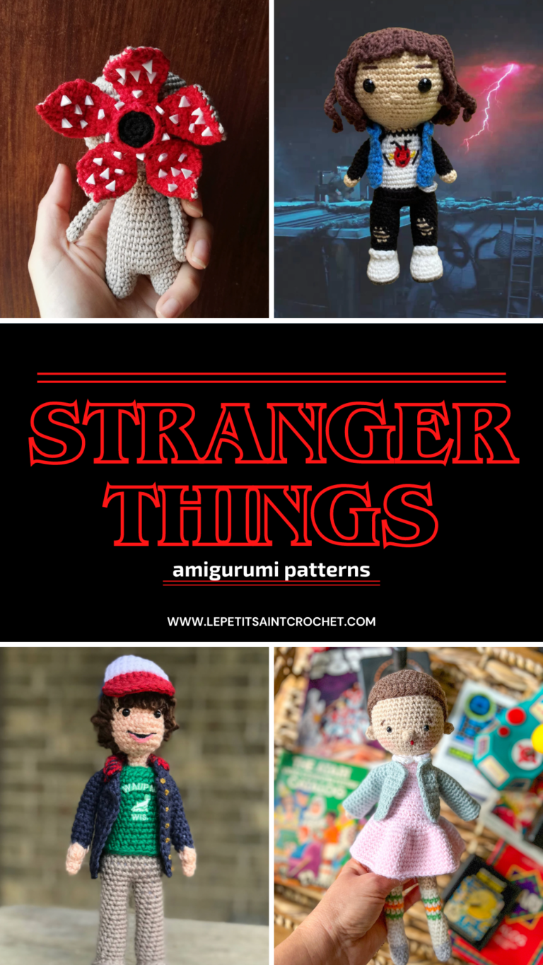 The 8 Best Stranger Things Amigurumi Patterns - Elise Rose Crochet