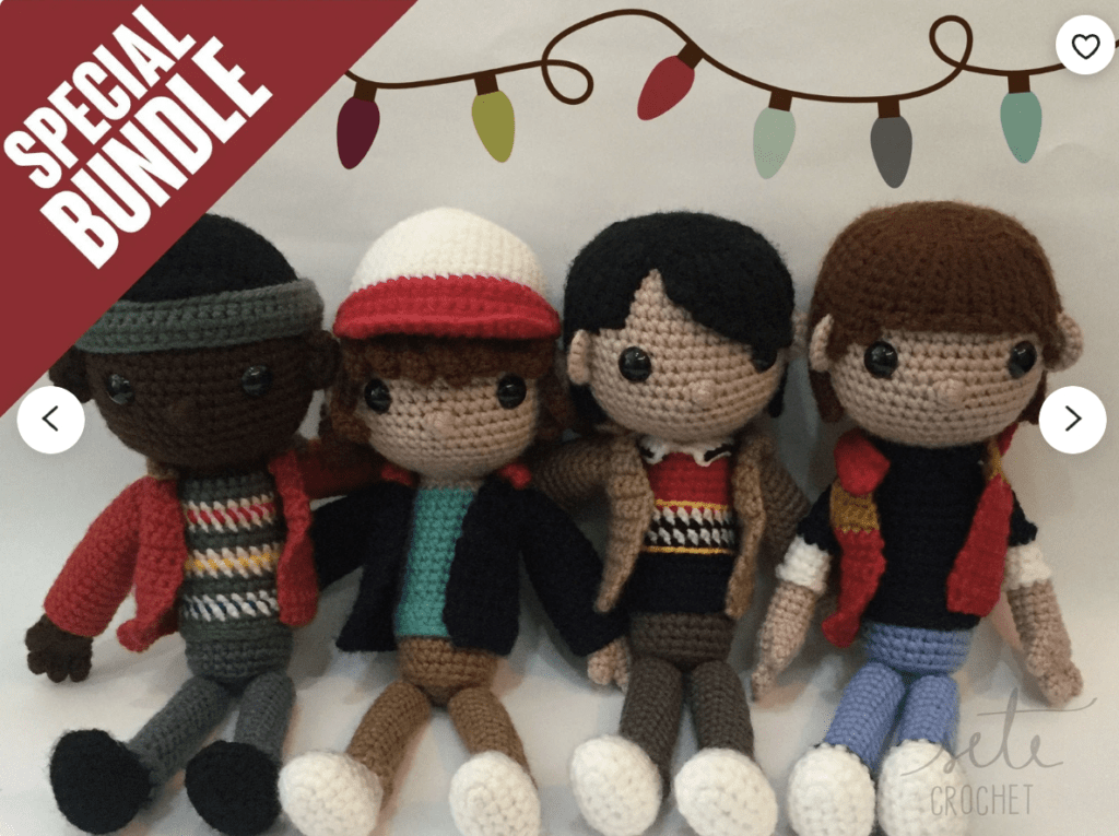The 8 Best Stranger Things Amigurumi Patterns - Elise Rose Crochet
