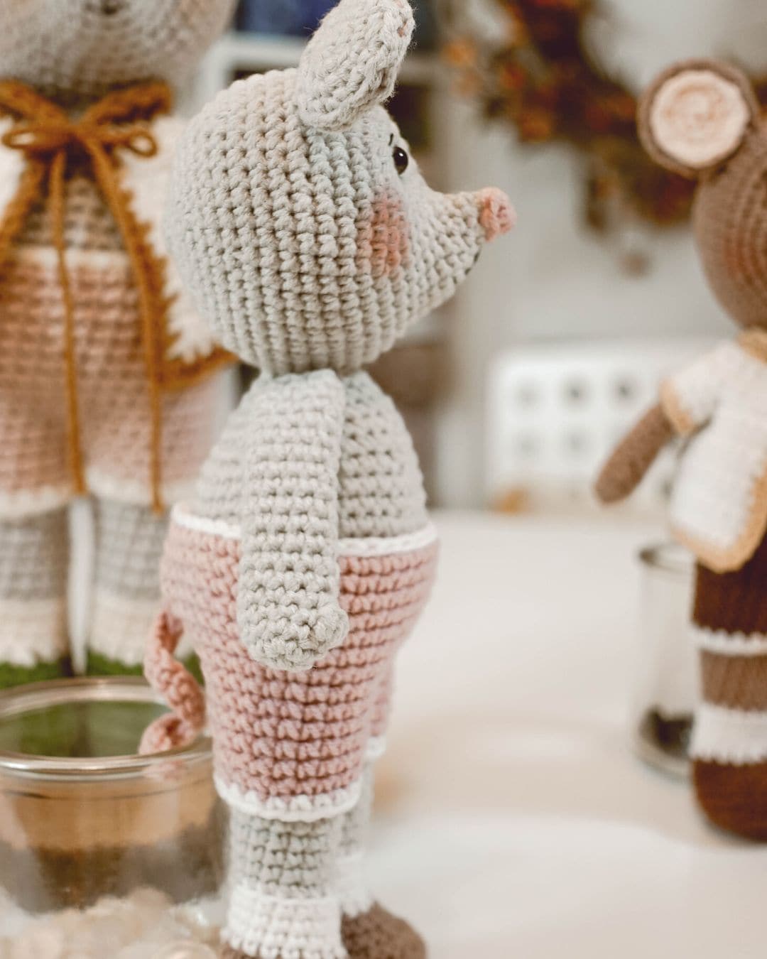 FREE AMIGURUMI CROCHET MOUSE PATTERN: Learn How to Make Amigurumi ...