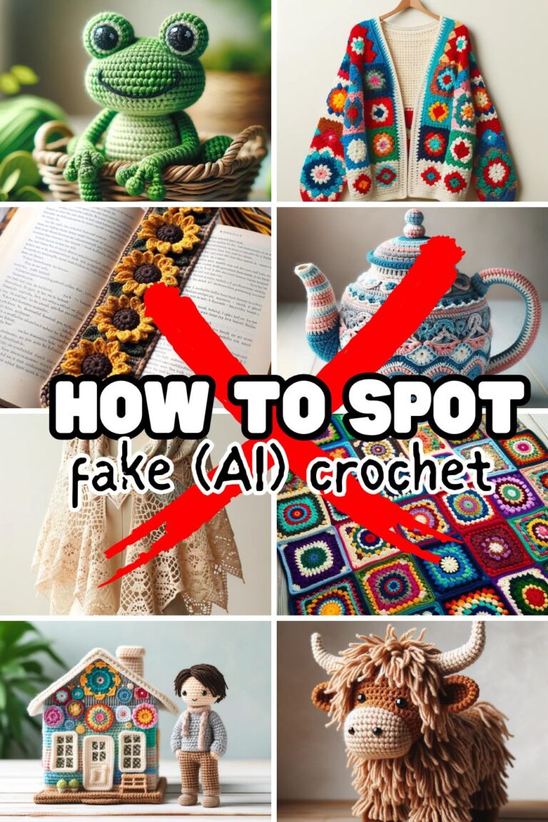 How to Spot FAKE (AI) CROCHET So You Don't Get SCAMMED - Elise Rose Crochet