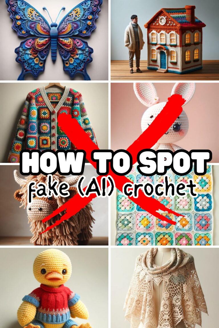 How to Spot FAKE (AI) CROCHET So You Don't Get SCAMMED - Elise Rose Crochet