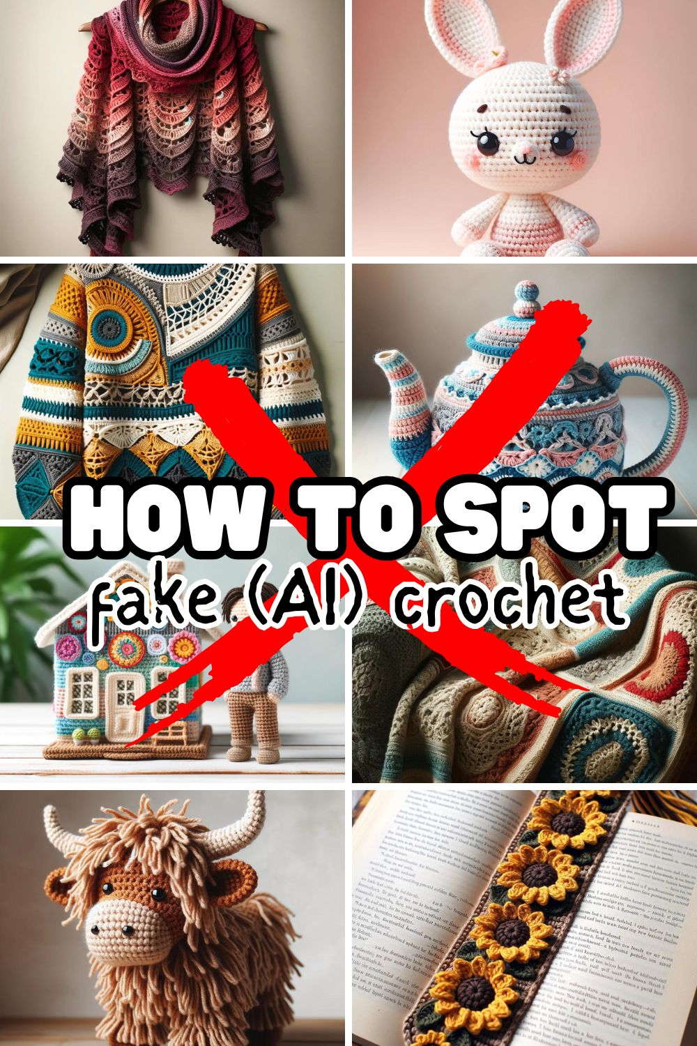 How to Spot FAKE (AI) CROCHET So You Don't Get SCAMMED - Elise Rose Crochet
