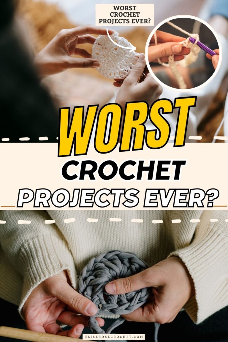 Rating The 15 WORST Crochet Projects of ALL TIME - Elise Rose Crochet