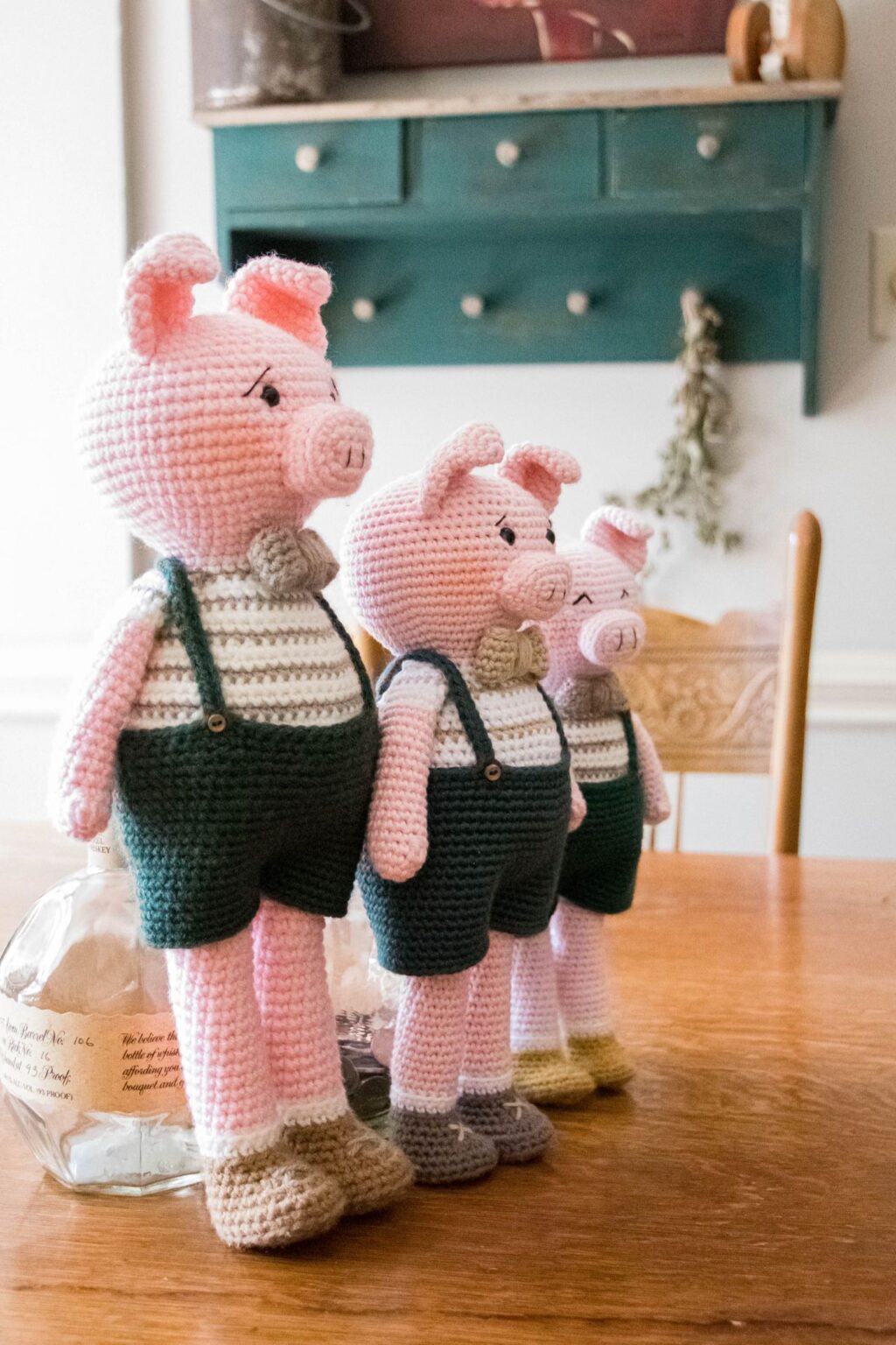 The Three NOT So Little Pigs Amigurumi Pattern | FREE Crochet Pattern ...
