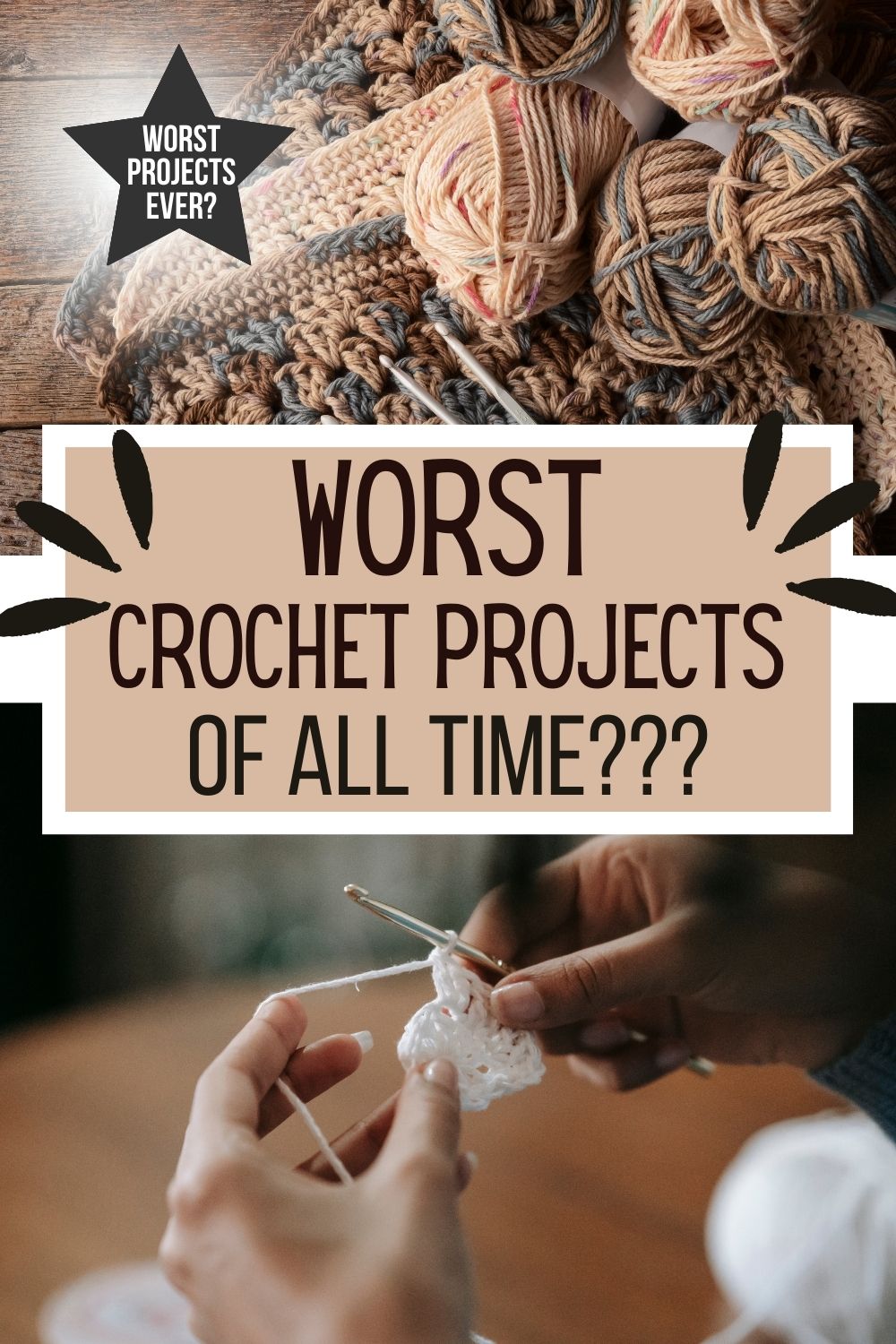 Rating The 15 WORST Crochet Projects of ALL TIME - Elise Rose Crochet