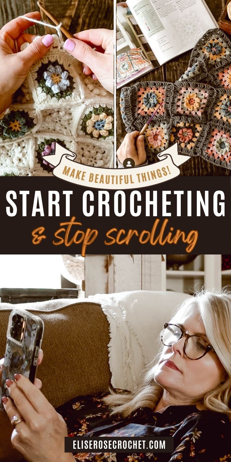 Stop Scrolling and Start Crocheting: Swap Your Screen Time for Yarn ...