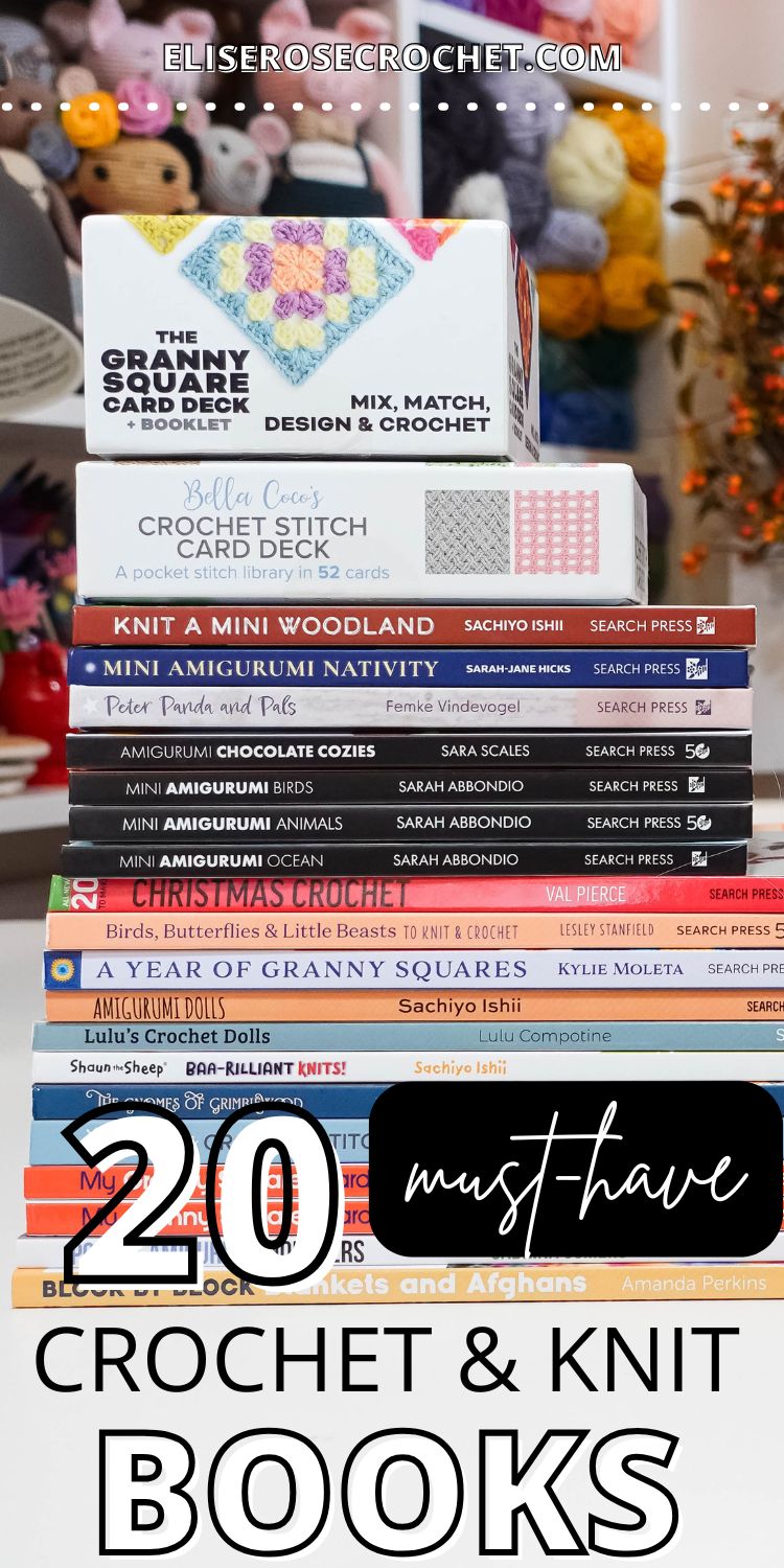Reviewing $322 Worth of CROCHET BOOKS [So You Don't Have To] - Elise ...