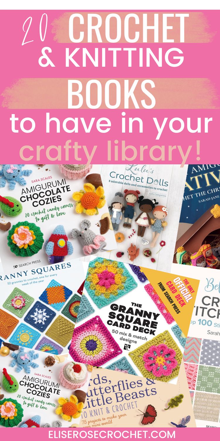 Reviewing $322 Worth of CROCHET BOOKS [So You Don't Have To] - Elise ...