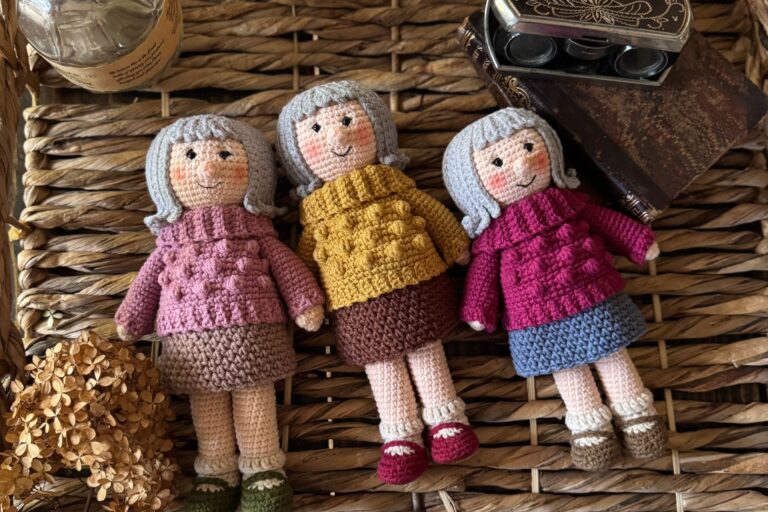 FREE Crochet Pattern: Grandma Amigurumi Doll (Full Tutorial) - Elise ...